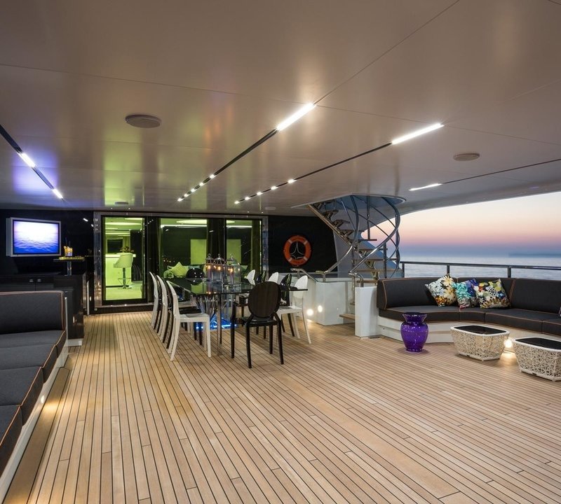 55m Custom Superyacht 2013 Yacht Charter Details, Benetti ...